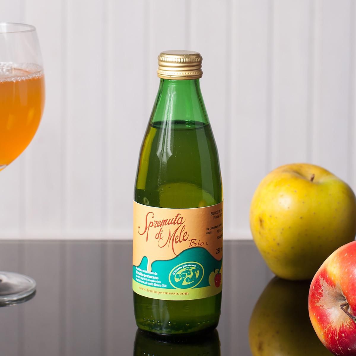 Spremuta di mele e bergamotto BIO 1l - il Frutto Permesso - Catabin